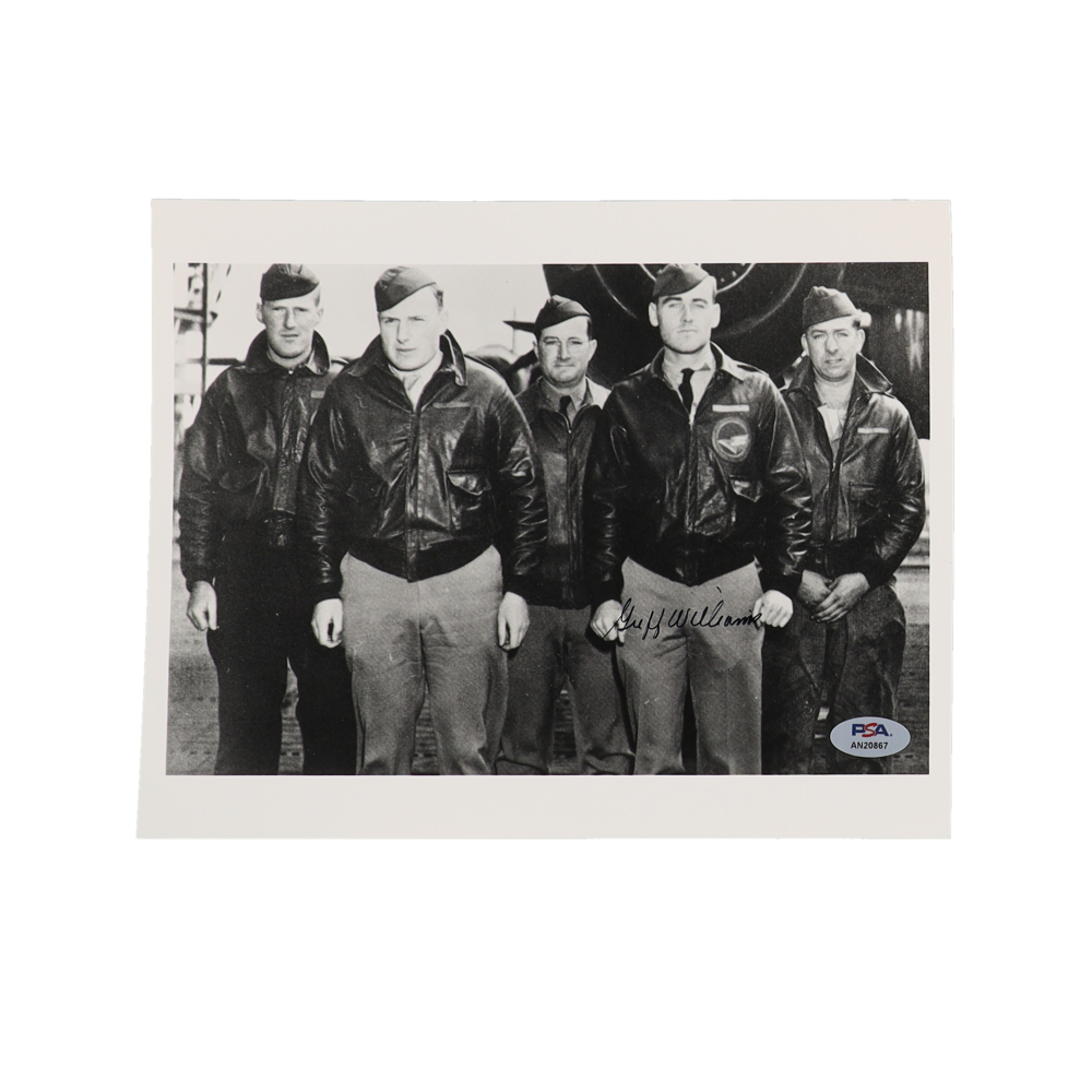 Griff Williams Signed 8x10 Photo WWII Doolittle Raider (PSA) | Pristine ...