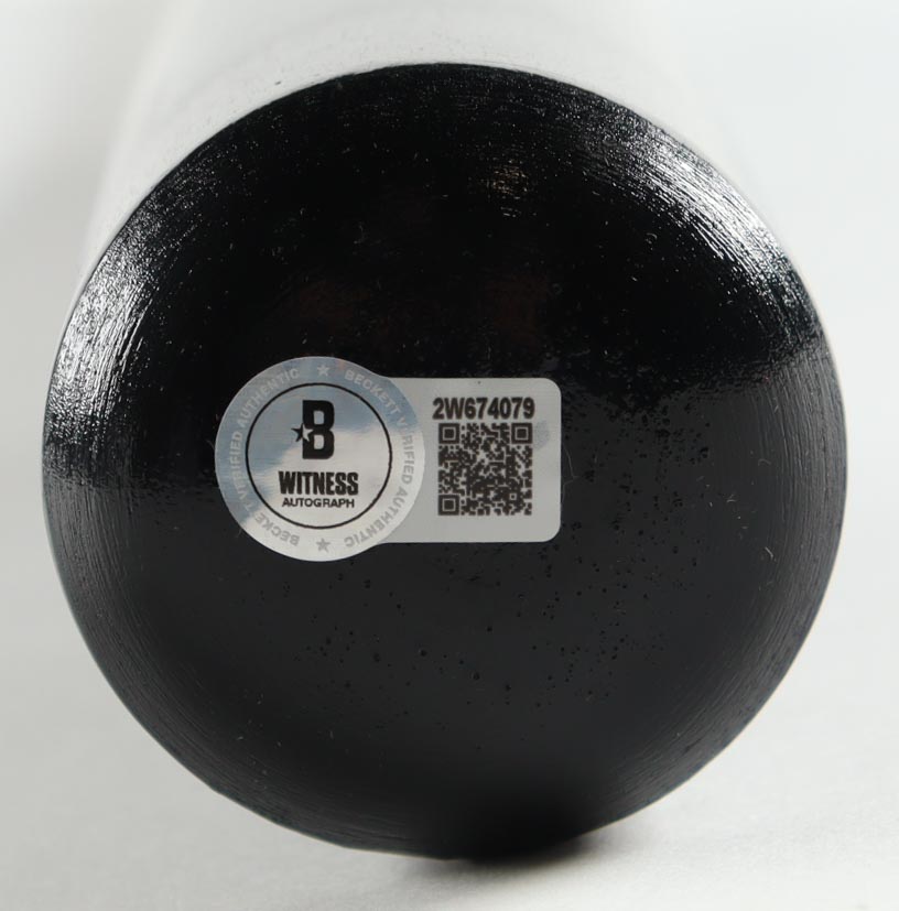 Oswaldo Cabrera Signed Louisville Slugger Pro Baseball Bat (Beckett ...