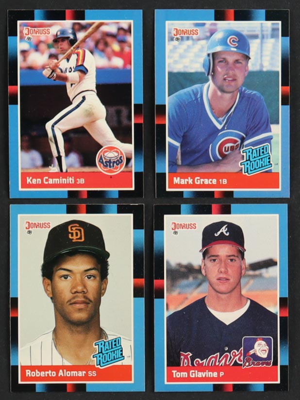 1988 Donruss Baseball Complete Set of (660) Cards with Tom Glavine #644 ...