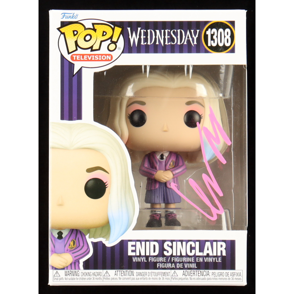 Emma Myers Signed "Wednesday" #1308 Enid Sinclair Funko Pop! Vinyl ...