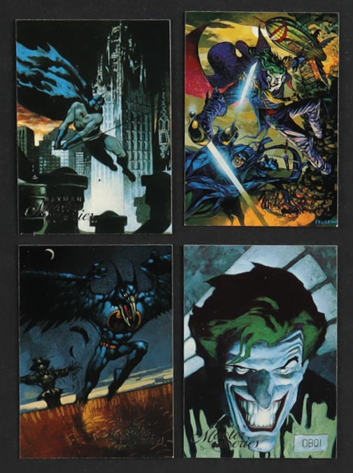 1995 SkyBox Batman Master Series Complete Set of (90) Cards with Gotham ...