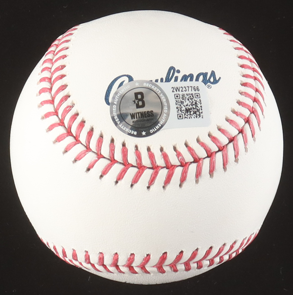 Ken Griffey Jr. Signed HOF Logo OML Baseball (Beckett) | Pristine Auction