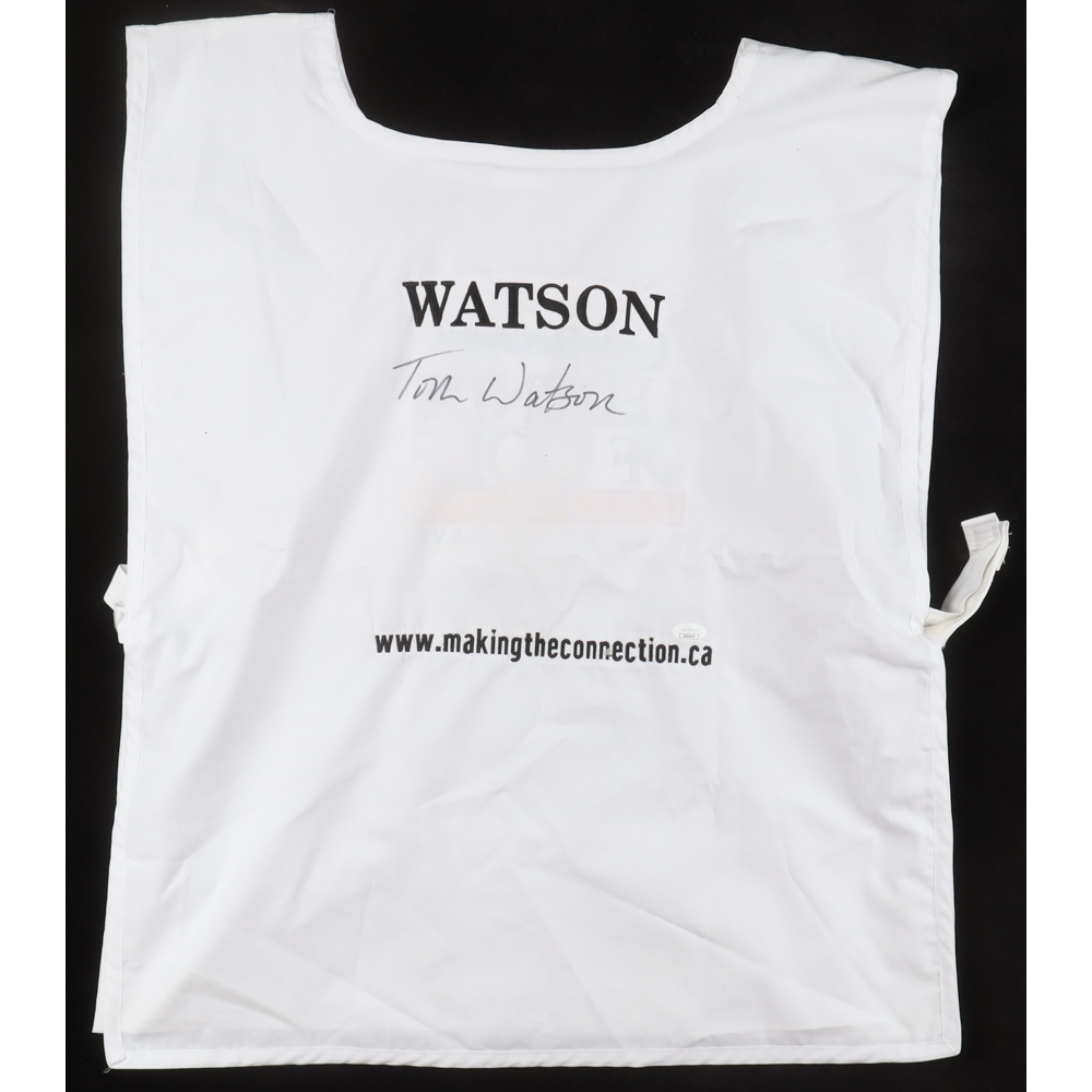 Tom Watson Signed Caddy Vest (JSA) | Pristine Auction