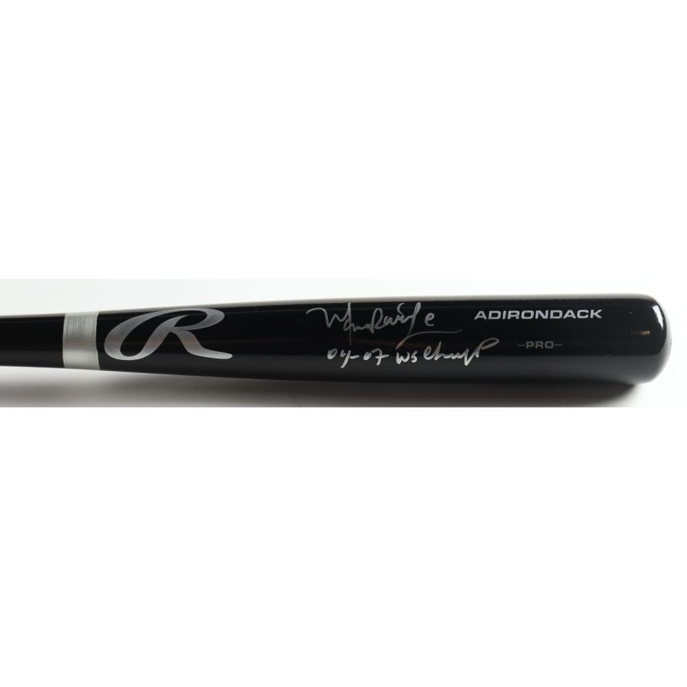 Manny Ramirez Signed Rawlings Adirondack Pro Baseball Bat Inscribed "04 ...