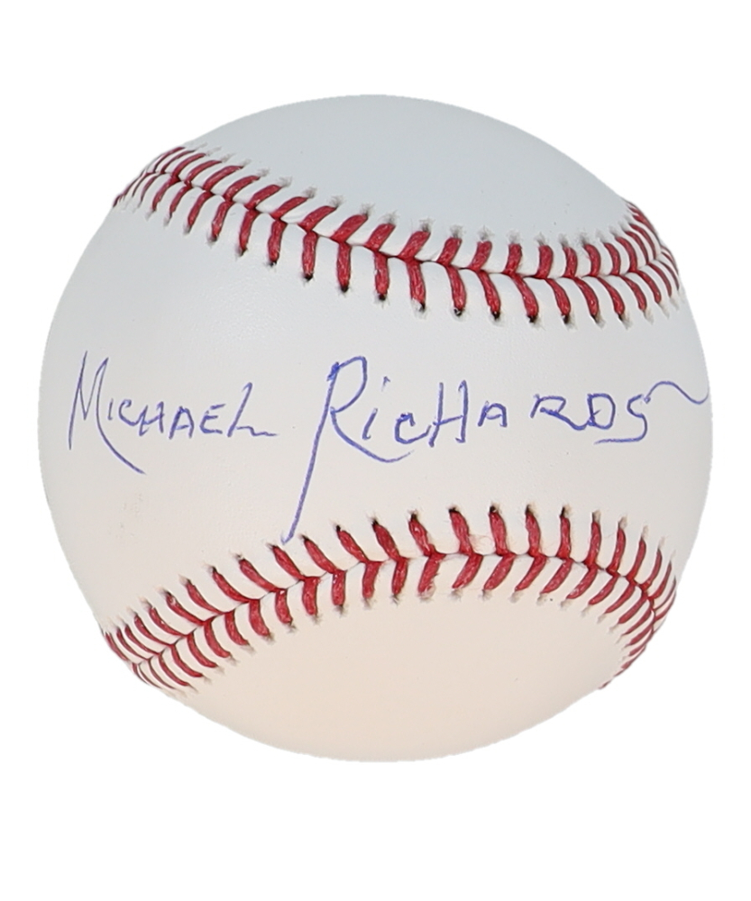 Michael Richards Signed OML Baseball (AutographCOA) | Pristine Auction
