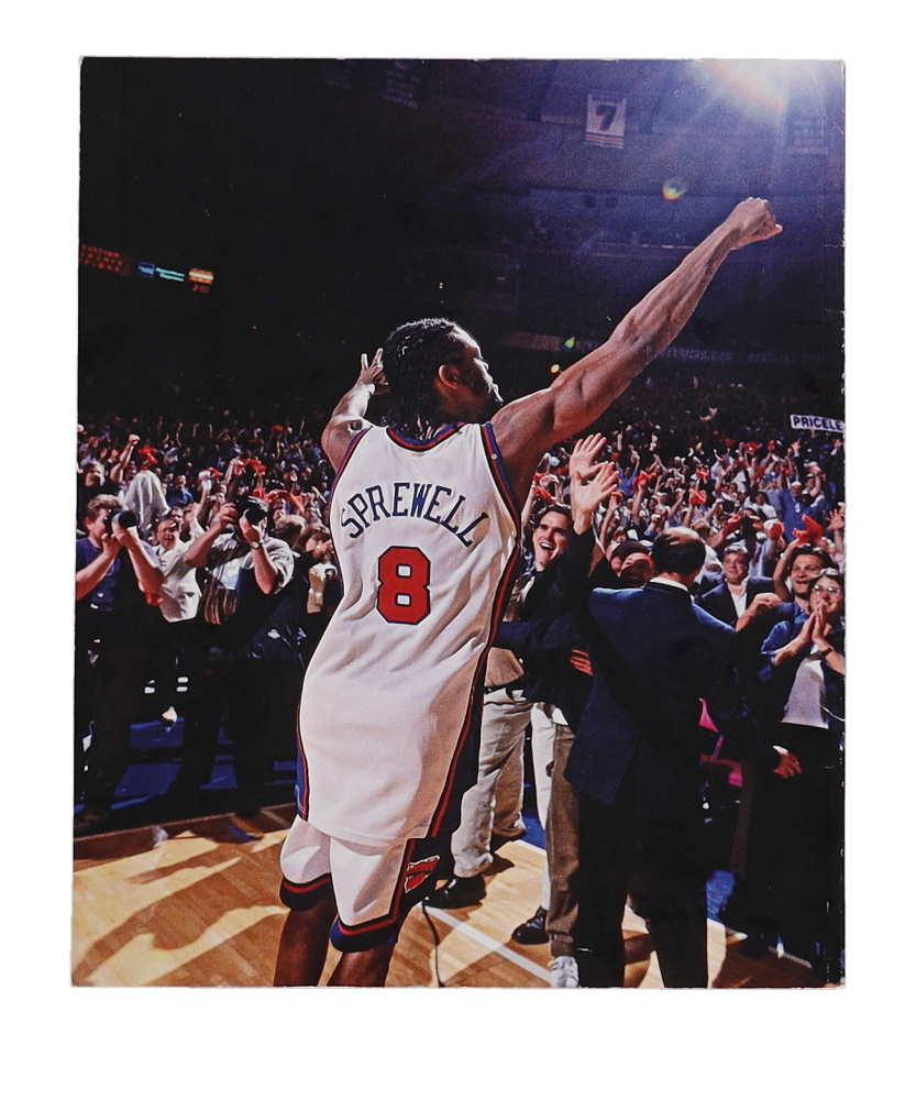 Derrick Rose & Jalen Brunson Signed Knicks Slam Magazine Program ...