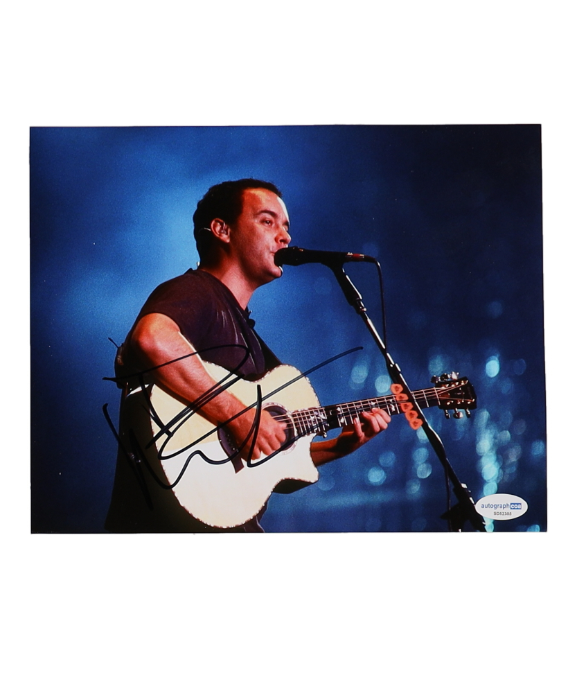 Dave Matthews Signed 8x10 Photo (AutographCOA) | Pristine Auction
