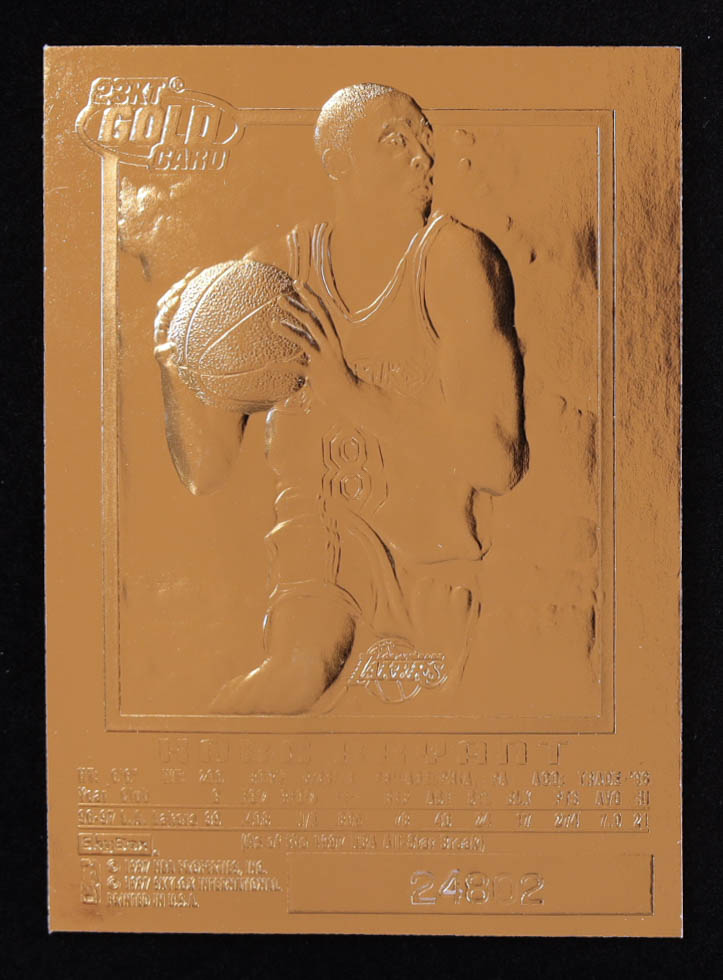 Kobe Bryant 1996-97 E-X2000 Purple Signature 23kt Gold RC | Pristine ...