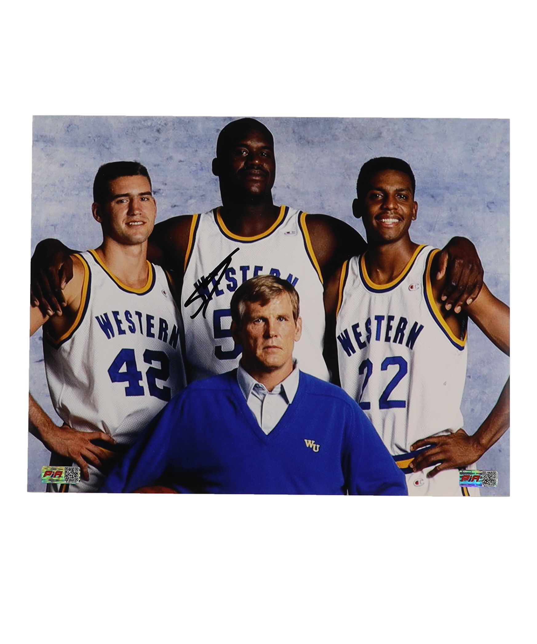 Shaquille O'Neal Signed LSU Tigers 11x14 Photo (2x PIA) | Pristine Auction