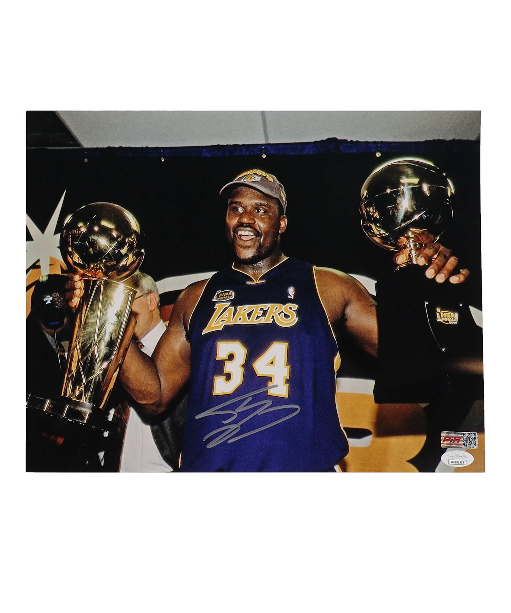 Shaquille O'Neal Signed Lakers 11x14 Photo (JSA & PIA) | Pristine Auction