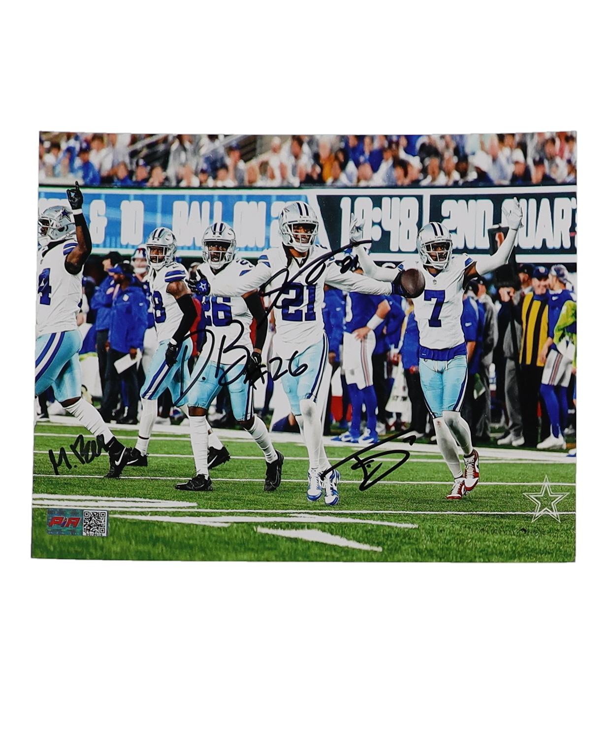 Trevon Diggs, Markquese Bell, DaRon Bland & Stephon Gilmore Signed ...