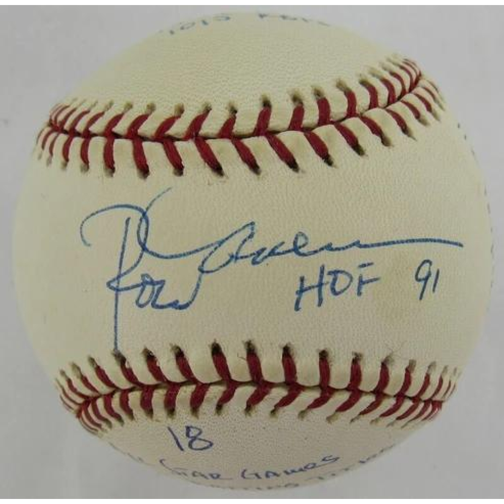 Rod Carew Signed OML Baseball with Multiple Inscriptions (Jackson ...