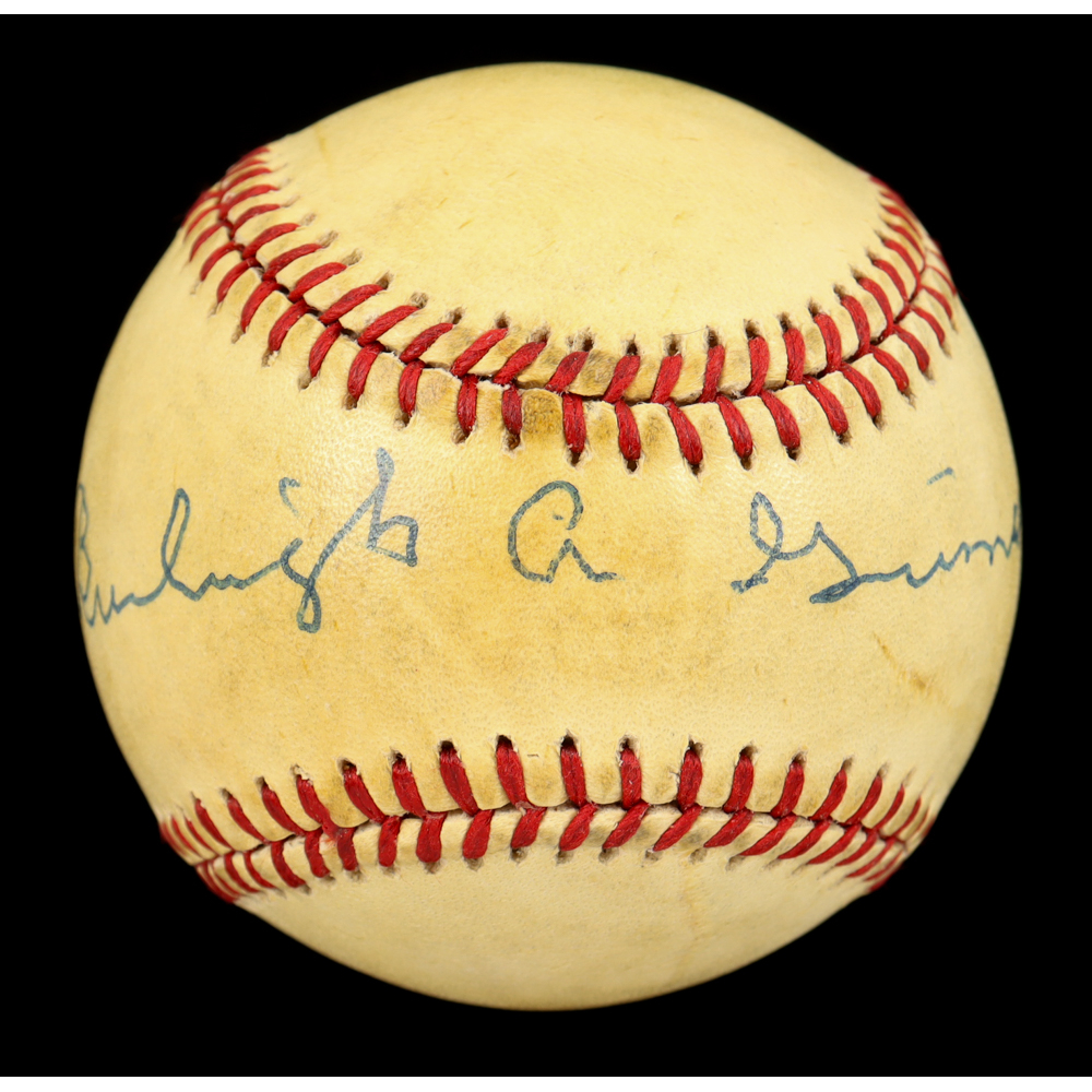 Burleigh A. Grimes Signed ONL Baseball (PSA) | Pristine Auction