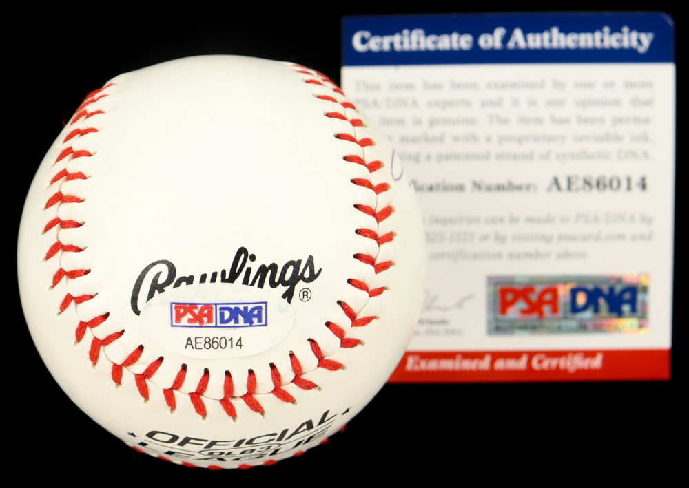 Justin Verlander Signed OL Baseball (PSA) | Pristine Auction