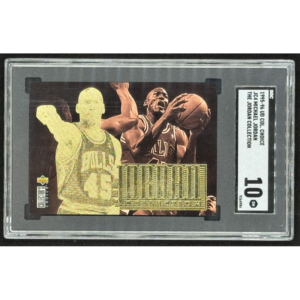 Michael Jordan 1995-96 Collector's Choice Jordan Collection #JC4 ...