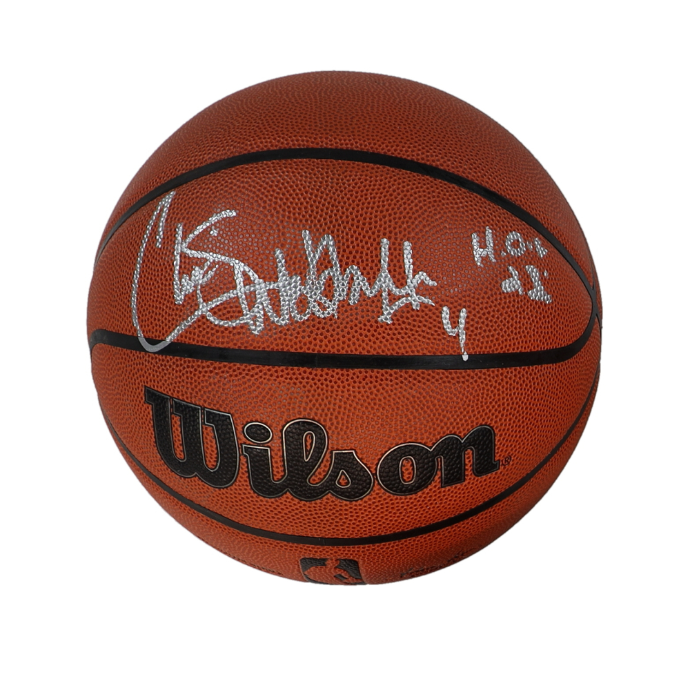 Chris Webber Signed NBA Basketball Inscribed "HOF 22'" (Fanatics ...