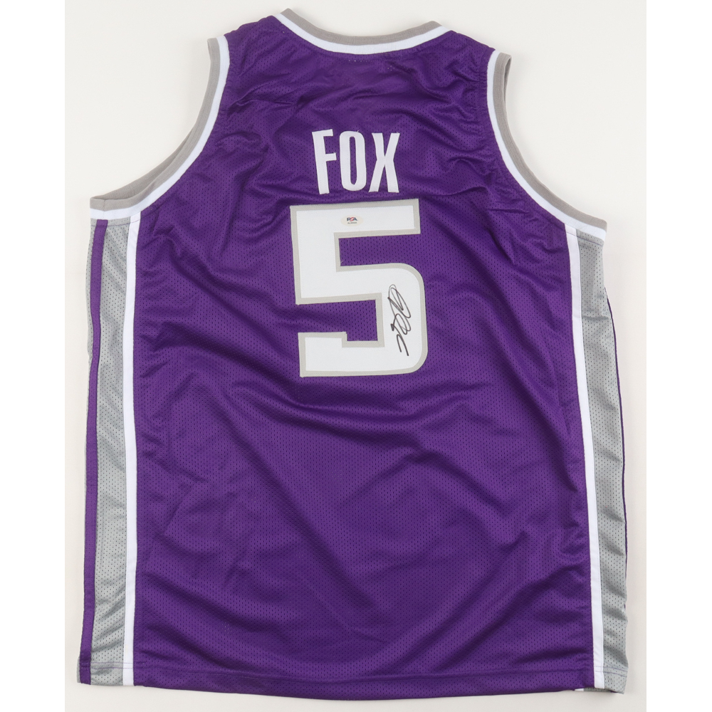 De'Aaron Fox Signed Jersey (PSA) | Pristine Auction