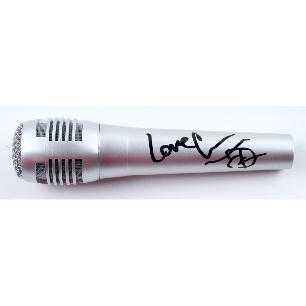 Common Signed Pyle Microphone Inscribed "Love" (JSA) | Pristine Auction