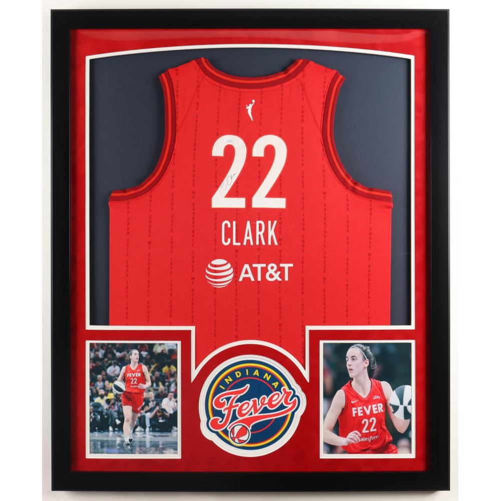 Caitlin Clark Signed Custom Framed Jersey (JSA) | Pristine Auction