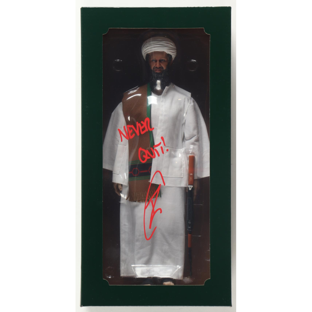 Robert O'Neill Signed Osama Bin Laden 1:6 Scale 12" Figure Inscribed ...