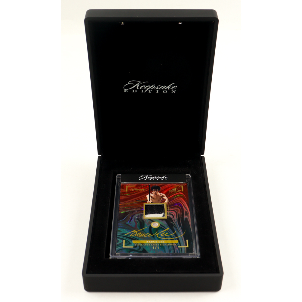 Bruce Lee 2024 Keepsake Edition Signapatch #36 #1/1 With Display Case ...