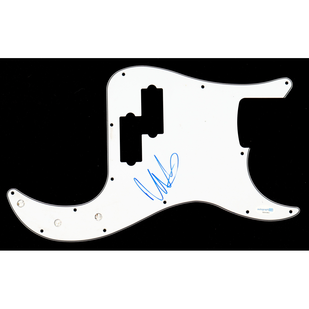 Matty Healy Signed Electric Guitar Pickguard (AutographCOA) | Pristine ...