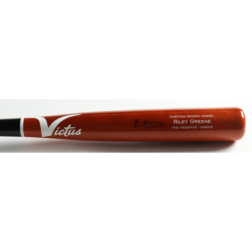 Riley Greene Signed Victus Pro Reserve Game Model Baseball Bat (MLB ...