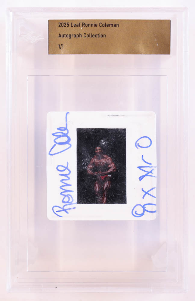 Ronnie Coleman 2025 Leaf Ronnie Coleman Autograph Collection Original ...