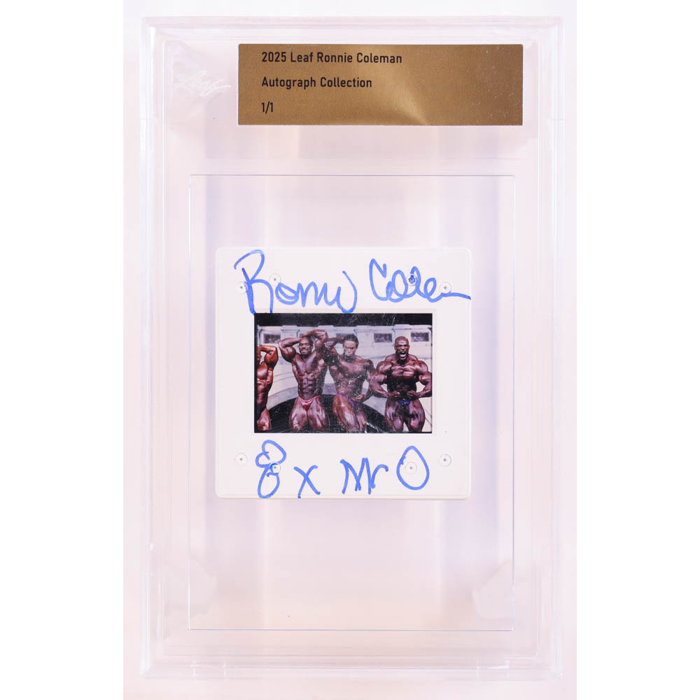 Ronnie Coleman 2025 Leaf Ronnie Coleman Autograph Collection Original ...