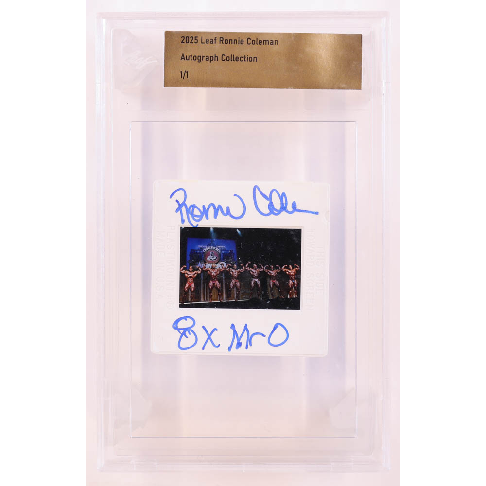 Ronnie Coleman 2025 Leaf Ronnie Coleman Autograph Collection Original ...