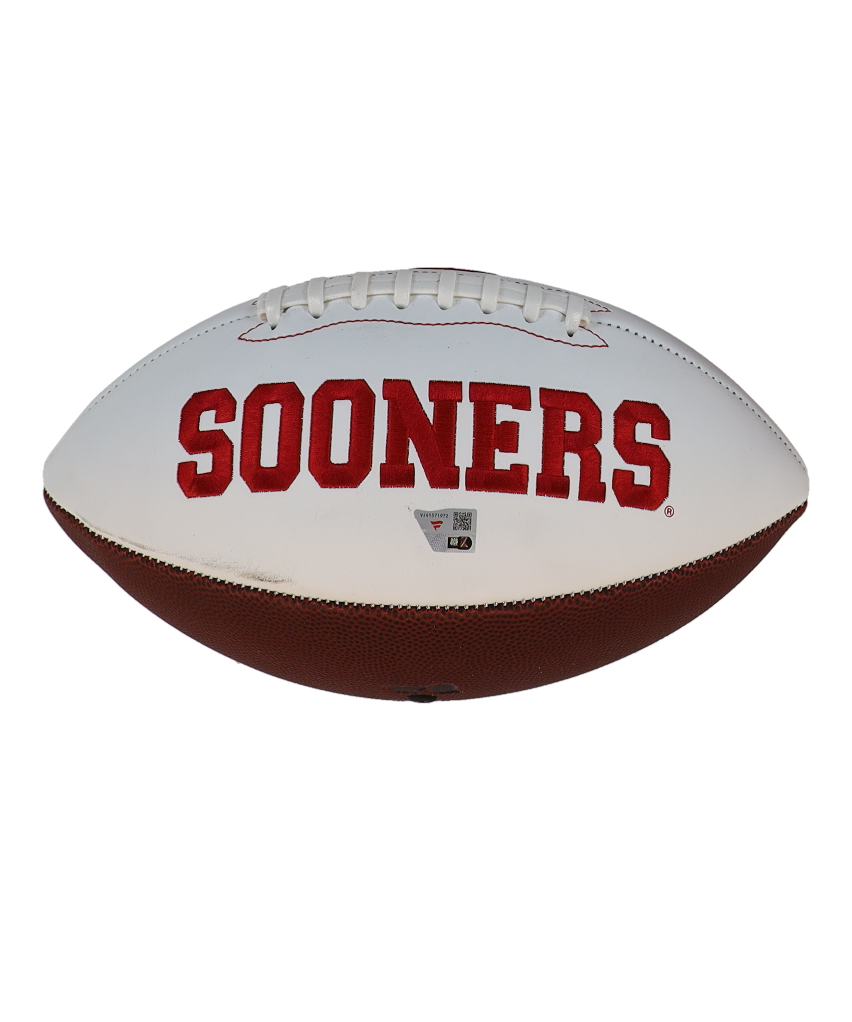 Brian Bosworth Signed Oklahoma Sooners Logo Football Inscribed "The Boz ...