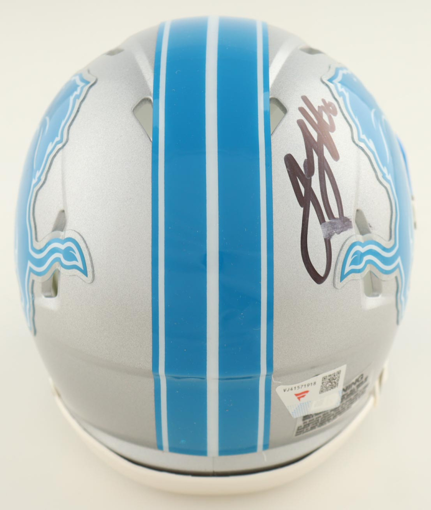 Jared Goff Signed Lions Speed Mini Helmet (Fanatics) | Pristine Auction