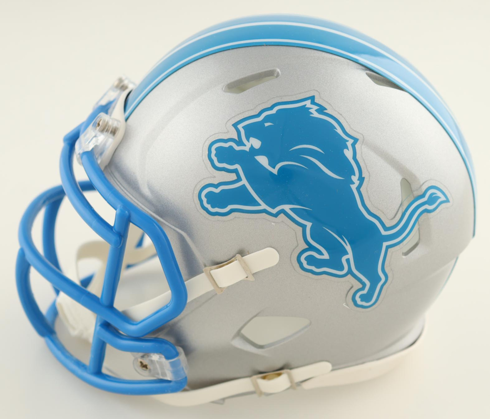 Jared Goff Signed Lions Speed Mini Helmet (Fanatics) | Pristine Auction