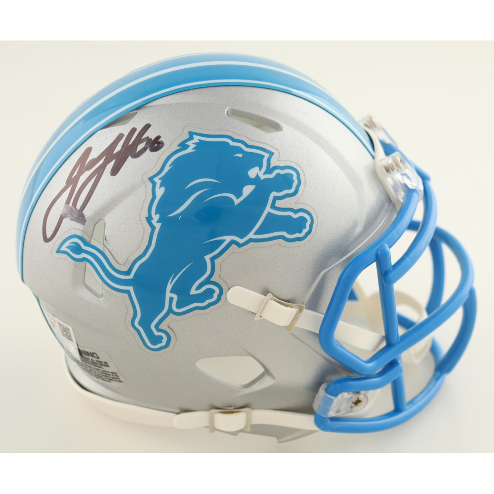 Jared Goff Signed Lions Speed Mini Helmet (Fanatics) | Pristine Auction
