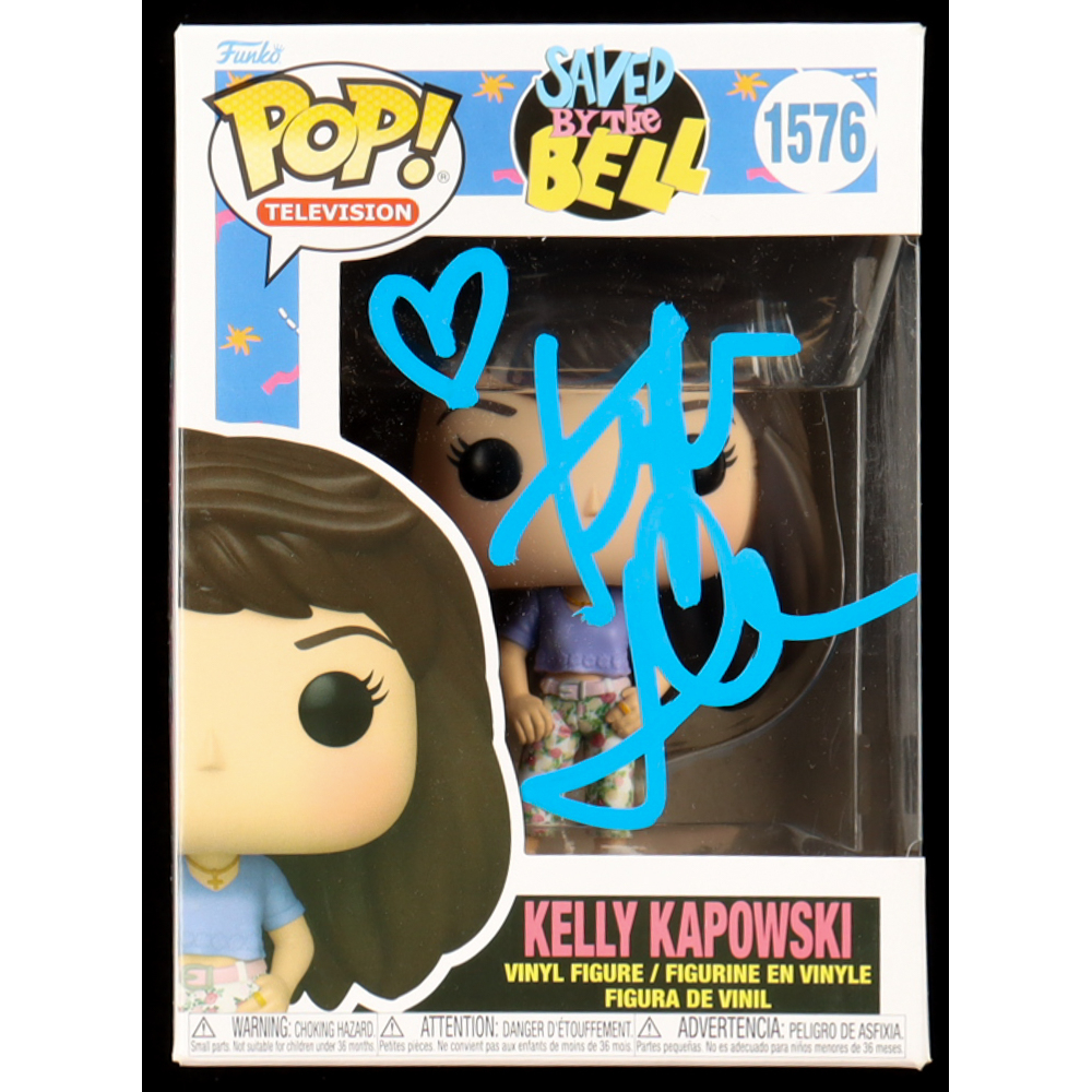 Tiffani Amber Thiessen Signed "Saved By The Bell" #1576 Kelly Kapowski ...