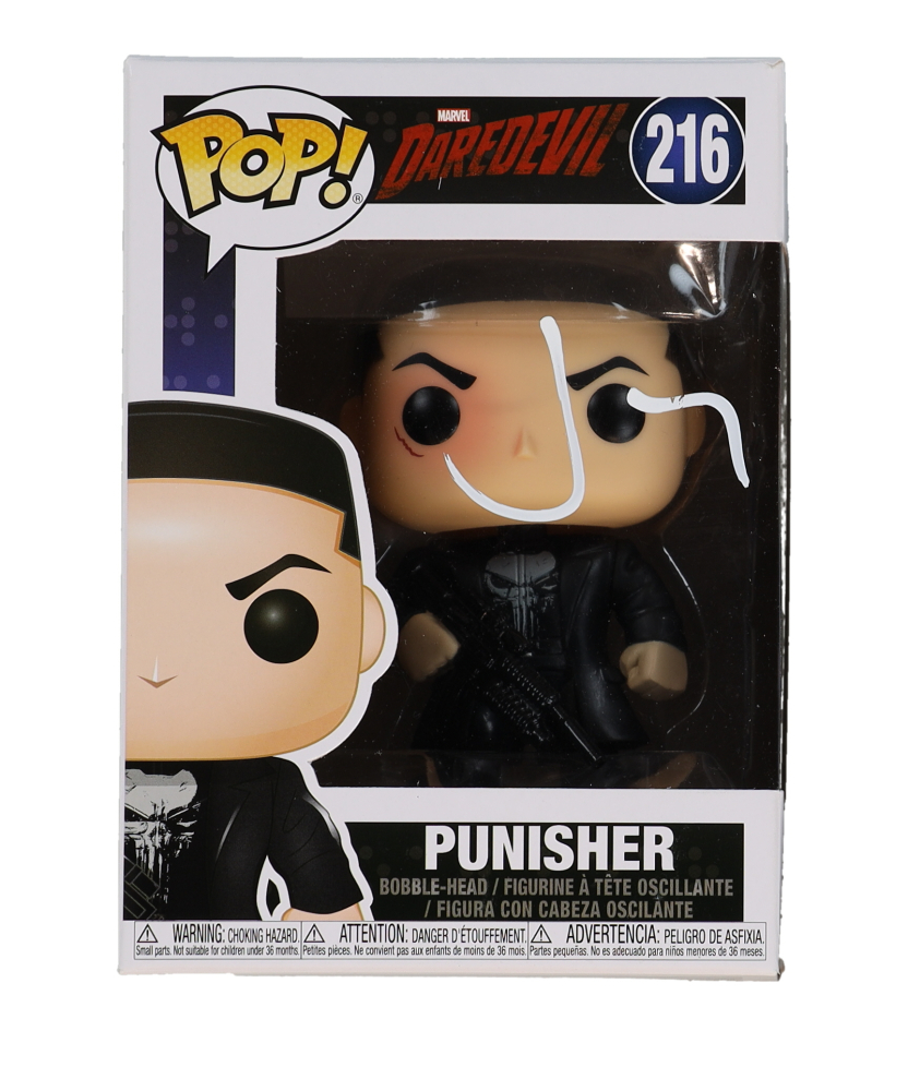 Jon Bernthal Signed "Daredevil" #216 Punisher Funko Pop! Vinyl Bobble ...