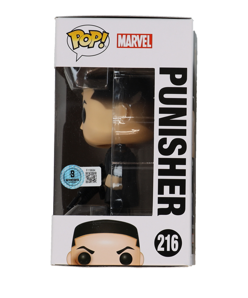 Jon Bernthal Signed "Daredevil" #216 Punisher Funko Pop! Vinyl Bobble ...