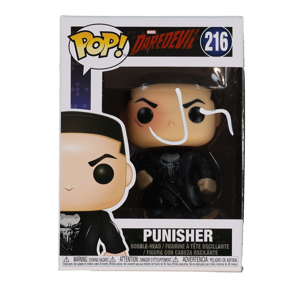 Jon Bernthal Signed "Daredevil" #216 Punisher Funko Pop! Vinyl Bobble ...