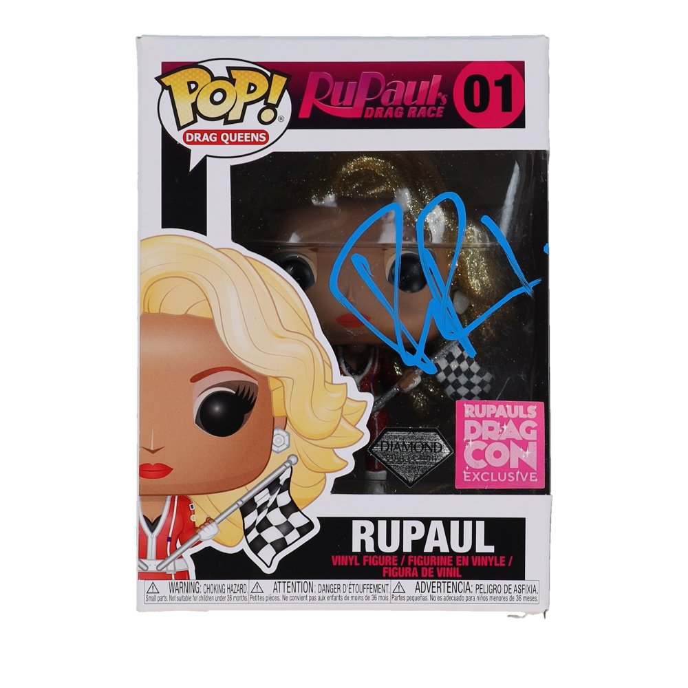 RuPaul Signed "RuPaul's Drag Race" #01 RuPaul Funko Pop! Vinyl Figure ...