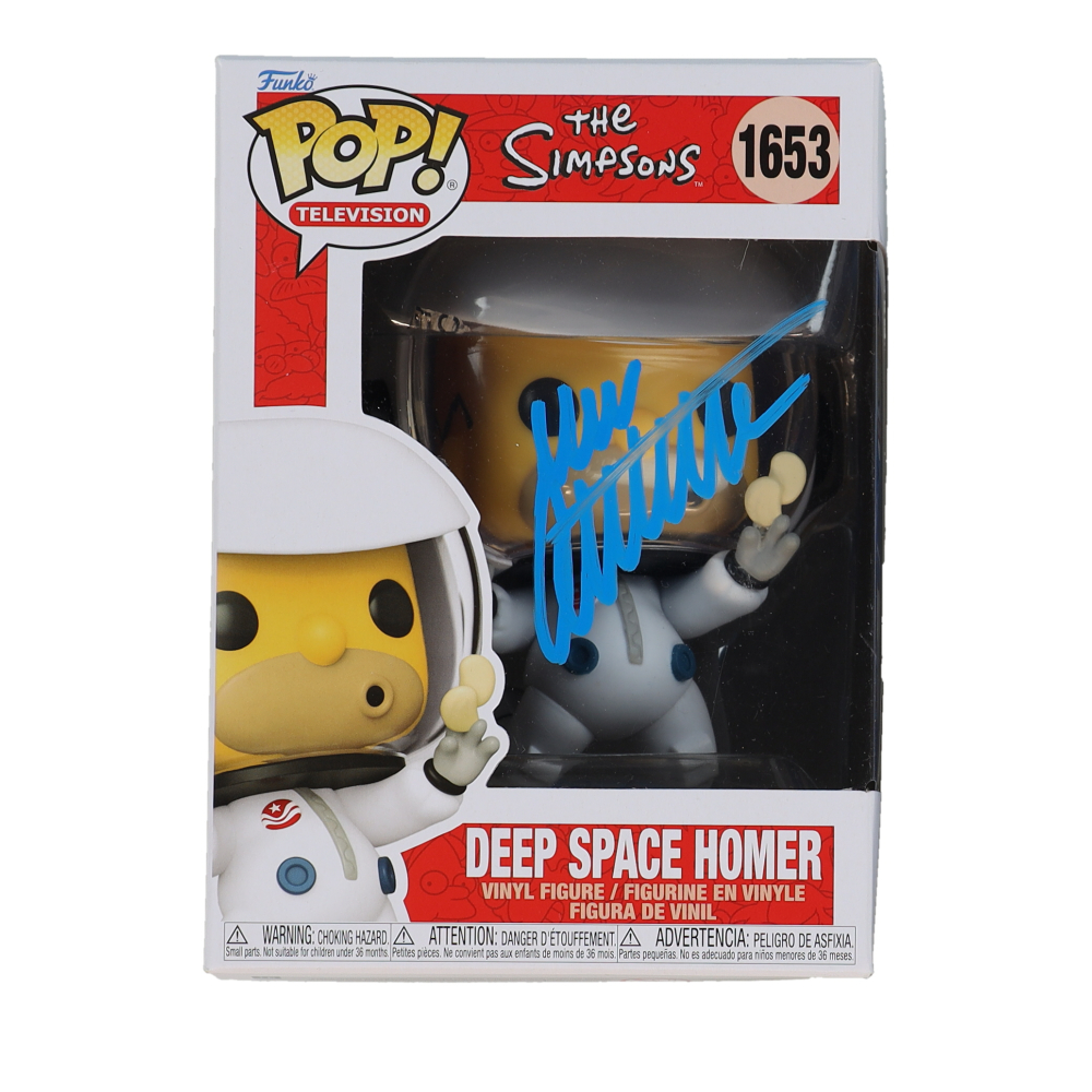 Dan Castellaneta Signed "The Simpsons" #1653 Deep Space Homer Funko Pop ...
