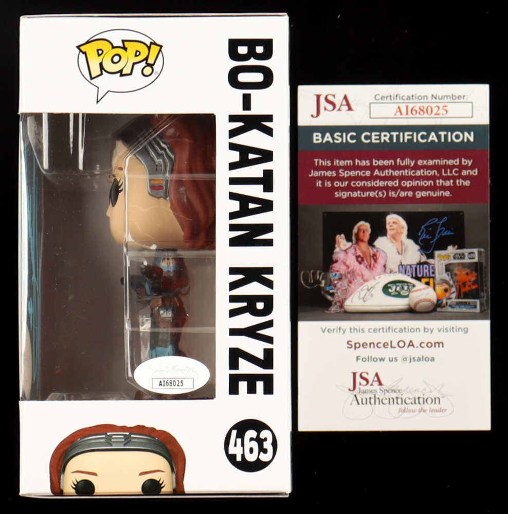 Katee Sackhoff Signed "Star Wars" Bo-Katan Kryze #463 Funko Pop! Bobble ...