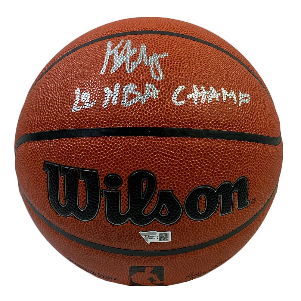 Jonathan Kuminga Signed NBA Basketball Inscribed "22 NBA Champ ...