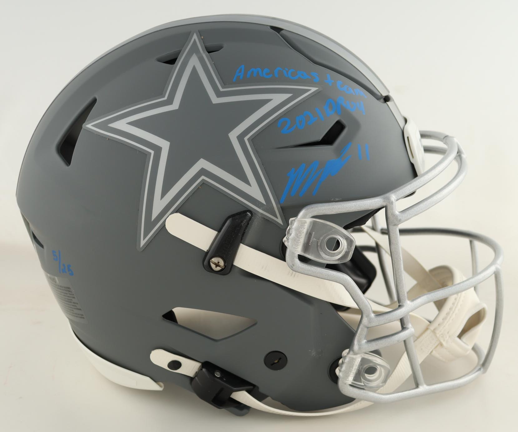 Micah Parsons Signed Cowboys LE Full-Size Authentic On-Field Slate ...