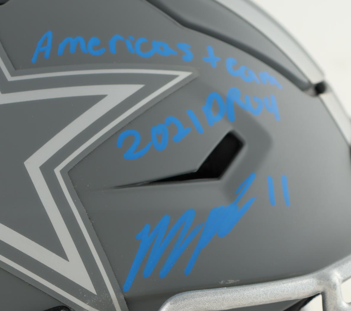 Micah Parsons Signed Cowboys LE Full-Size Authentic On-Field Slate ...
