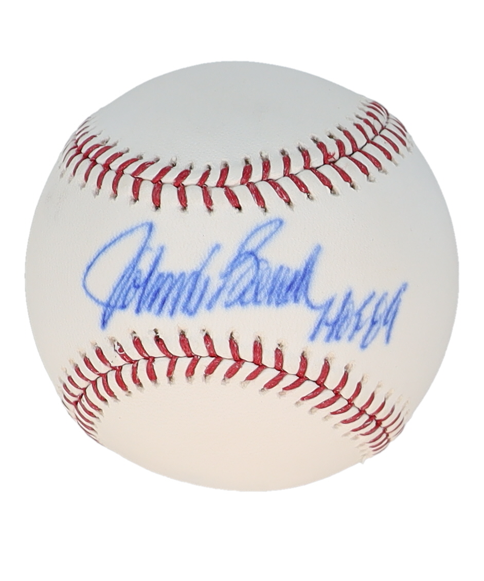 Johnny Bench Signed OML Baseball Inscribed "HOF 89" (PSA) | Pristine ...