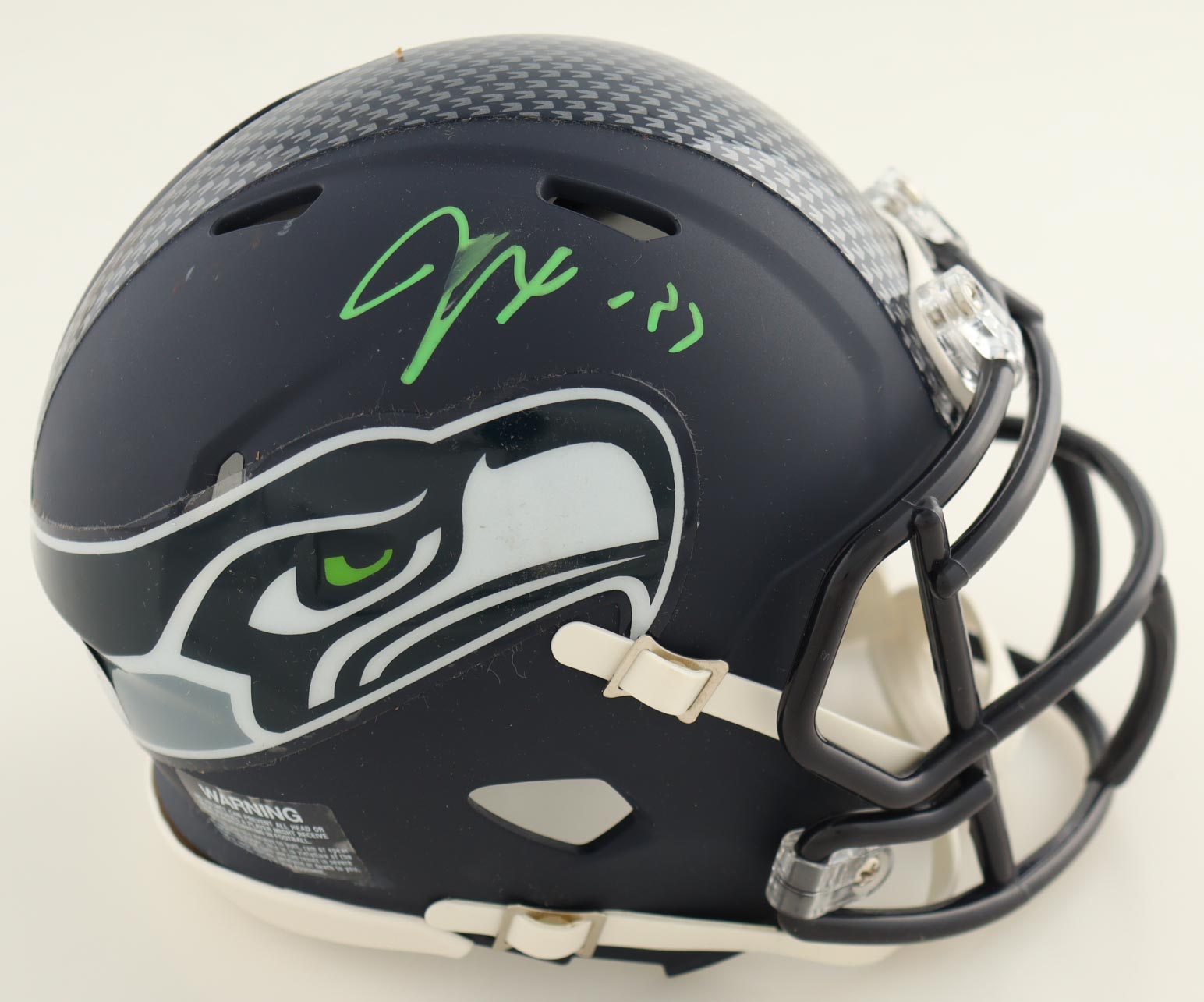 Jaxon Smith-Njigba Signed Seahawks Speed Mini Helmet (Fanatics ...