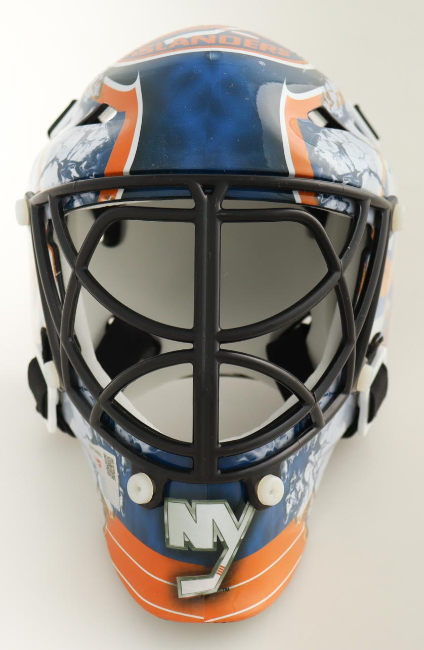 Ilya Sorokin Signed Islanders Mini Hockey Goalie Mask (Fanatics ...