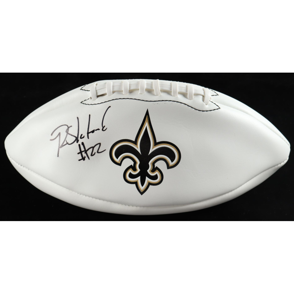 Rashid Shaheed Signed Saints Logo Football (Fanatics) | Pristine Auction