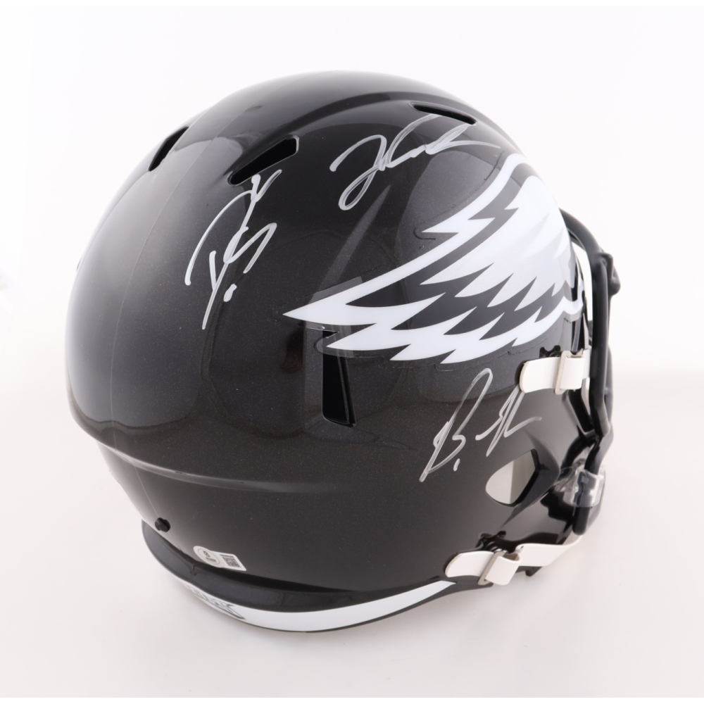 Darius Slay, Brandon Graham & Jalen Carter Signed Eagles Full-Size ...