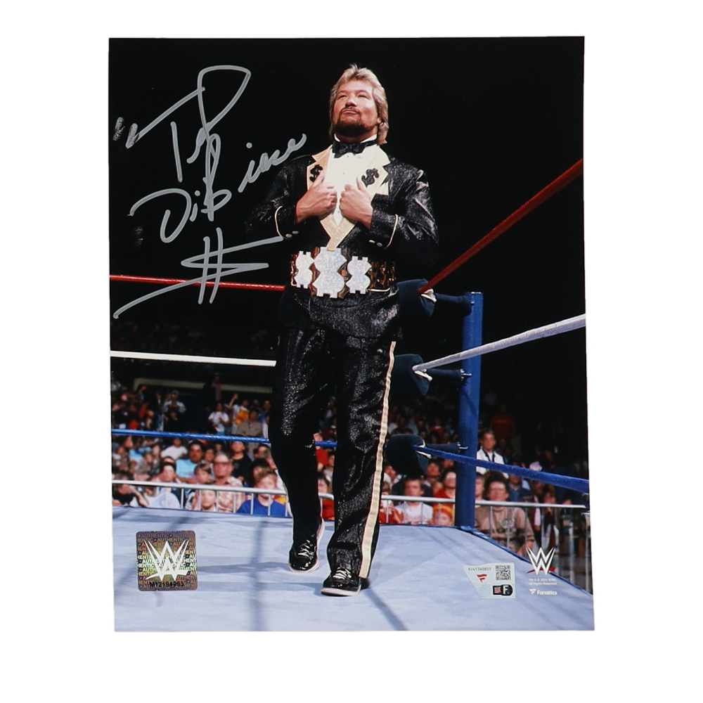 Ted DiBiase Signed WWE 8x10 Photo Inscribed "$" (Fanatics) | Pristine ...
